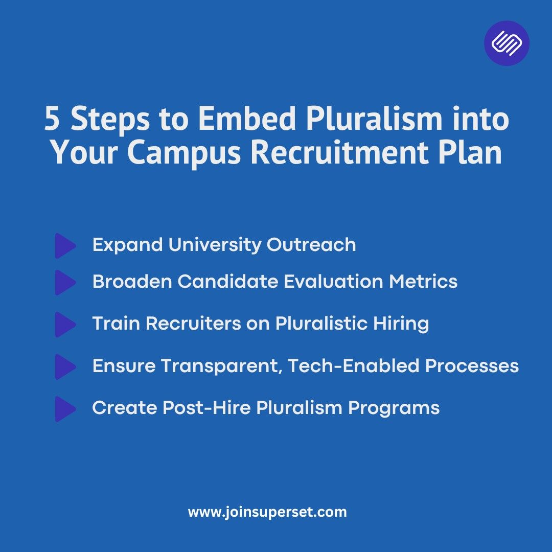 Design a Campus Recruiting Strategy That Fosters Pluralism